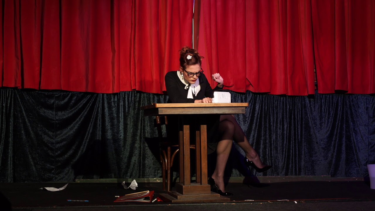 Tara D'Arson "Teacher" Burlesque Act - YouTube