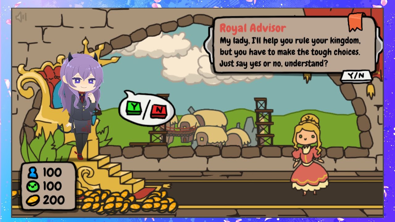 Giving our Royal Decree! | Sort the Court - Simulation Browser Game ...