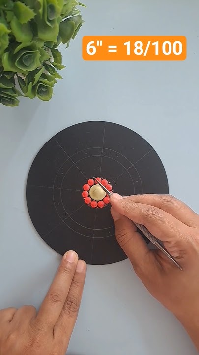 Dot Mandala for beginners | Step by Step | 18 | ATM Creations # ...