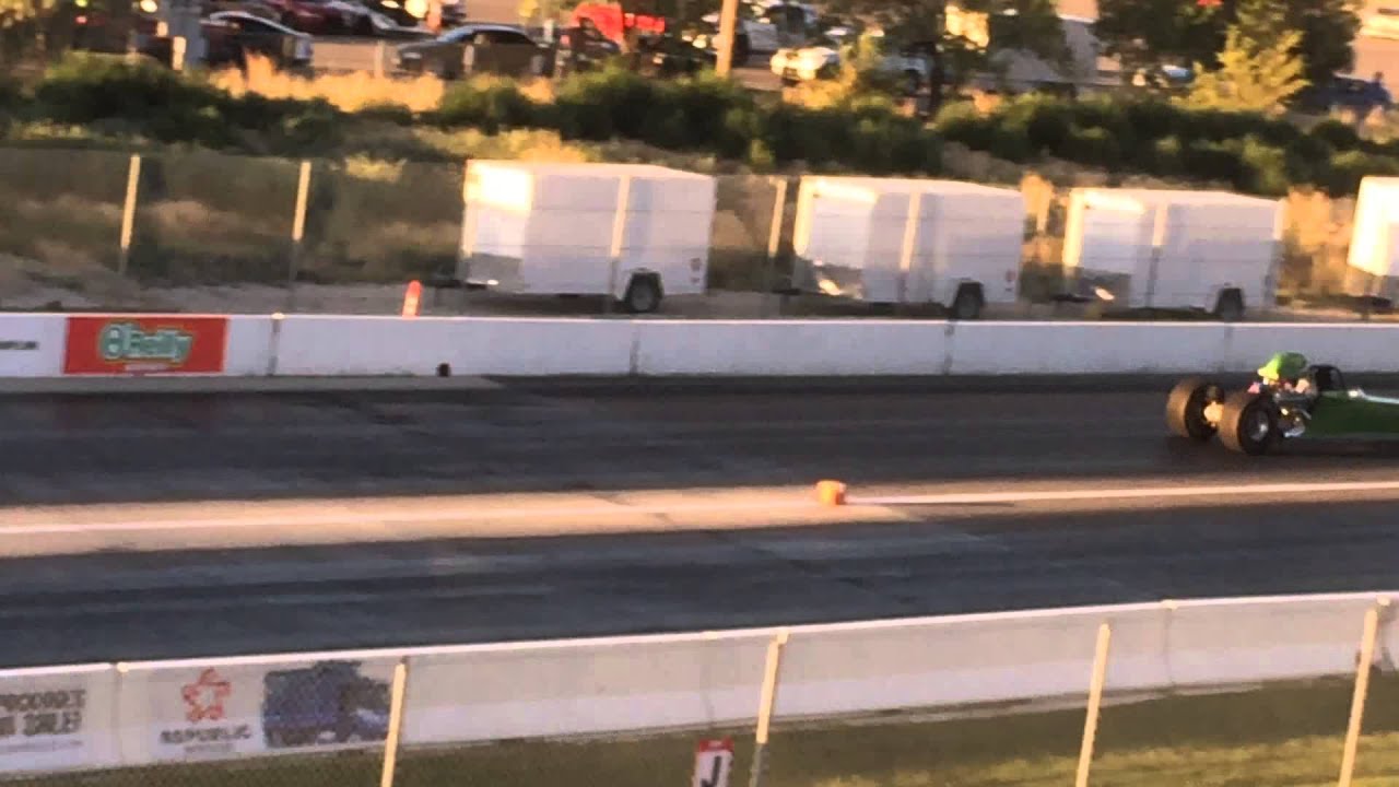 Dragster at the Midnight Drag at Rocky Mountain Raceways - YouTube