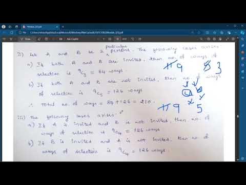 DMS | COMBINATION | DISCRETE MATHEMATICS STRUCTURE | VTU 2022 SCHEME | - YouTube