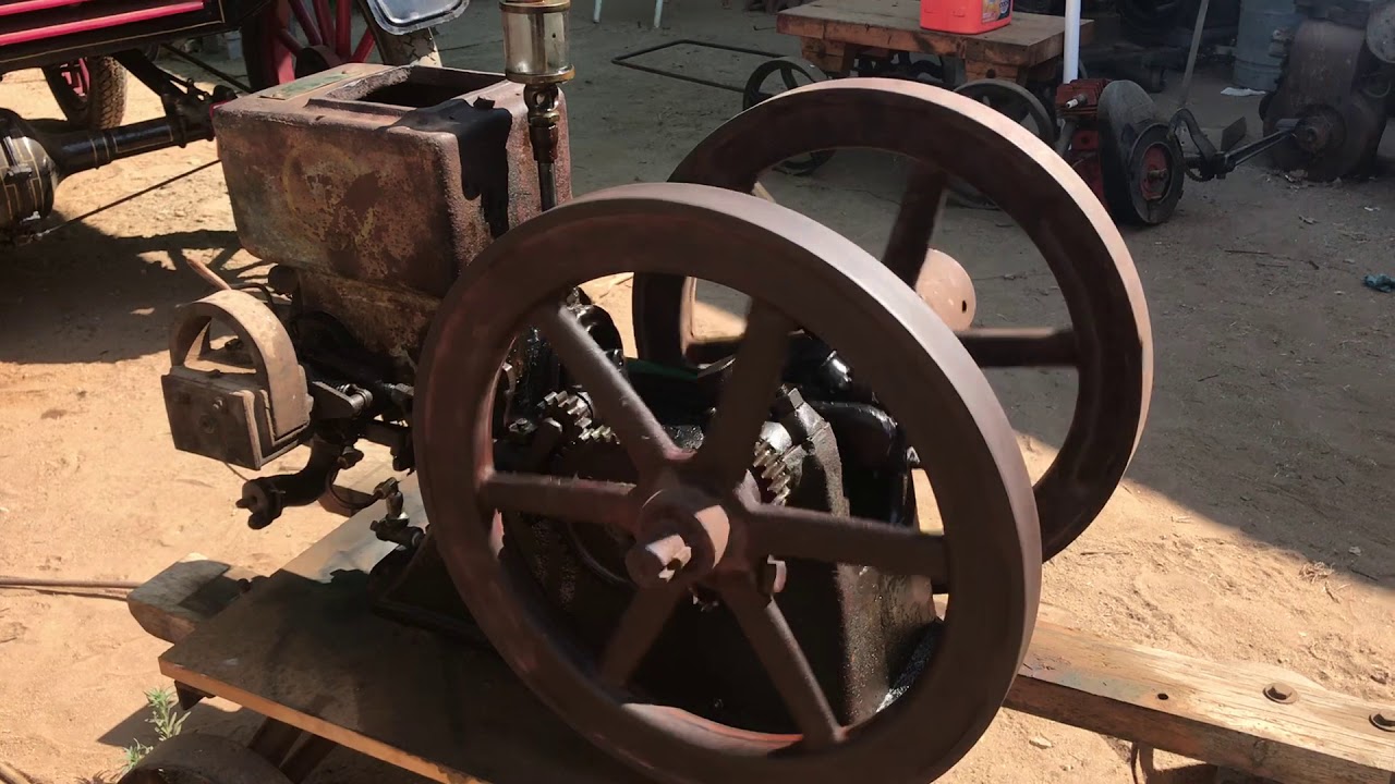 Jaeger Hercules 1921 2HP Engine (Almost) First Run - YouTube