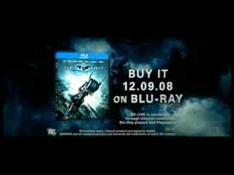 The Dark Knight official Blu ray Commercial - YouTube