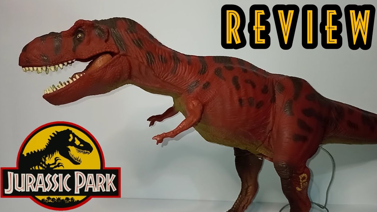 JURASSIC PARK KENNER: RED REX JP09 - REVIEW EM PT-BR - YouTube