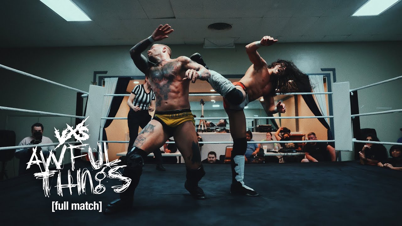 FULL MATCH — Kevin Blackwood vs Gabriel Skye (VxS: Awful Things) - YouTube