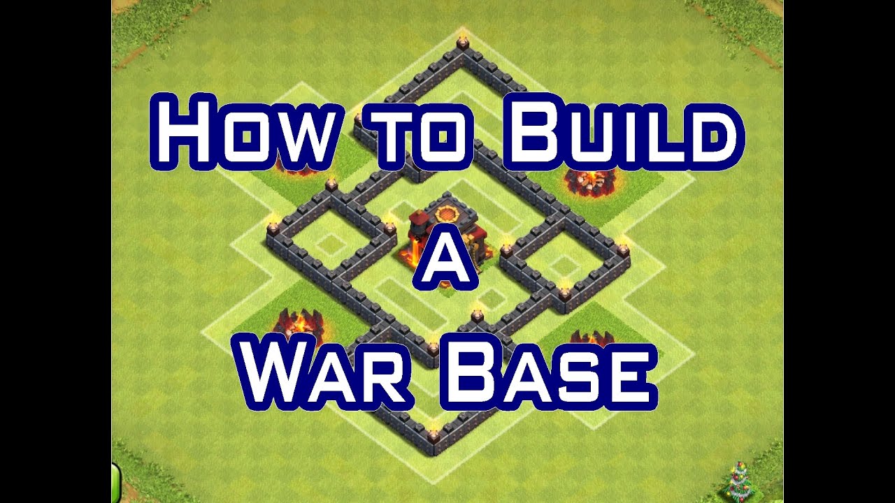 Clash of Clans - HOW TO BUILD / DESIGN A LOW LEVEL WAR BASE - HOW TO ...