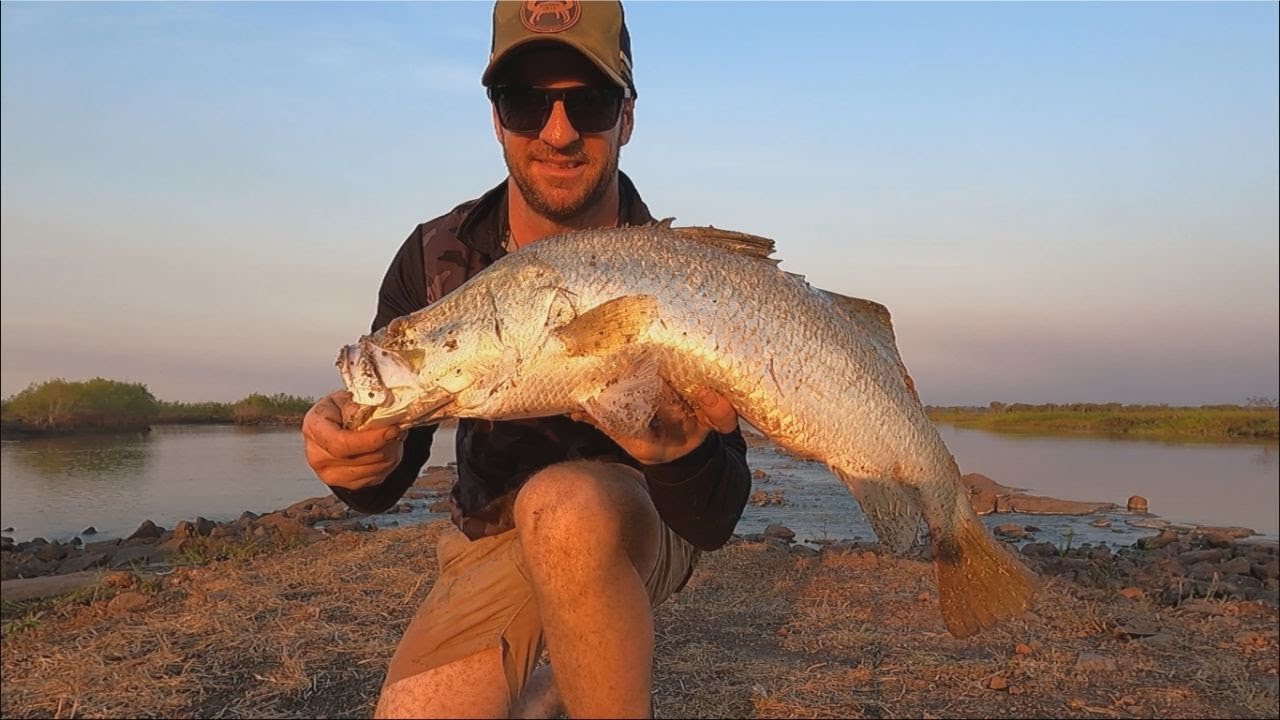 Fishing The Territory | Mary River System | Catching Barramundi using ...