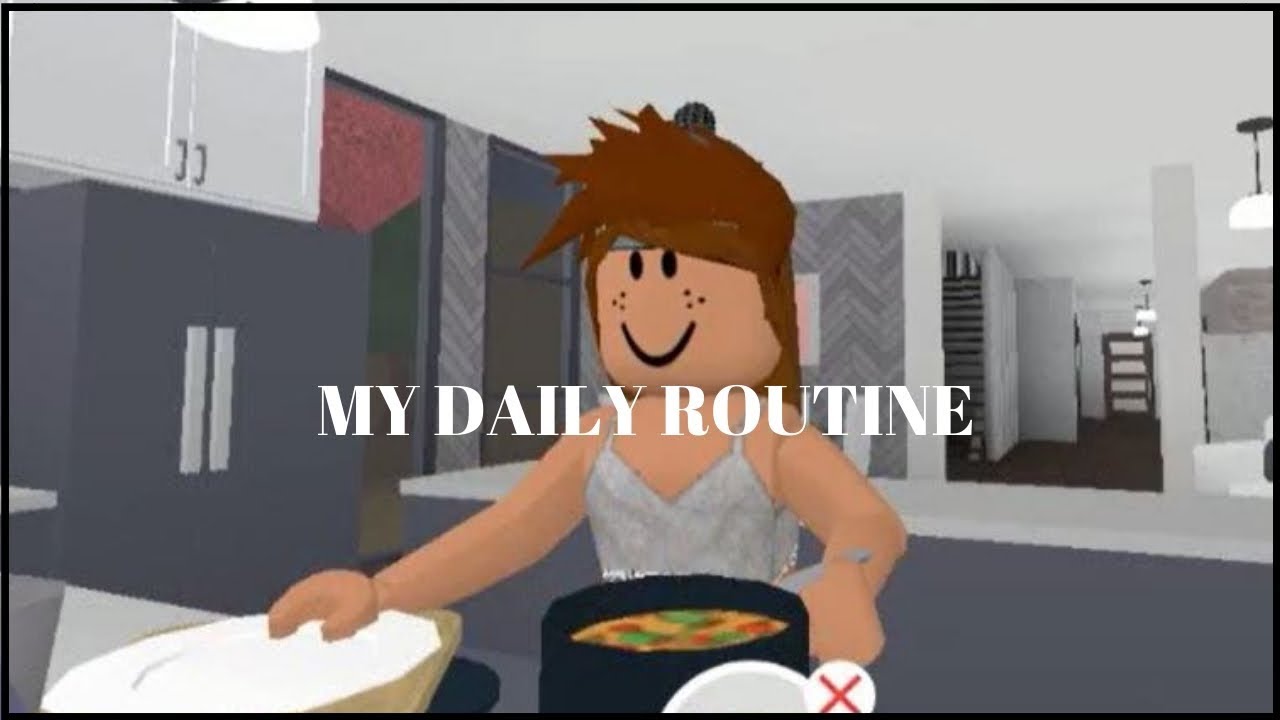 My Daily Routine |Bloxburg | ROblOX - YouTube