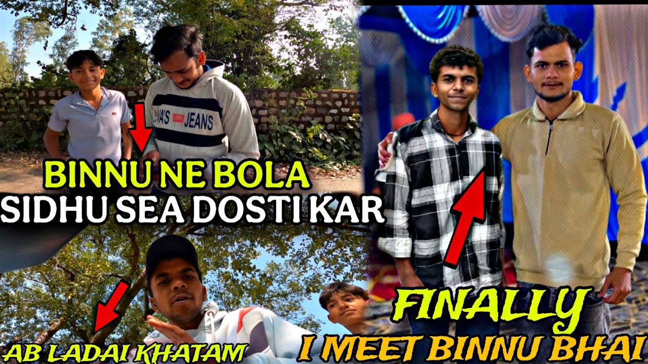 Finally Met Binnu Today... 🥰Aur Aage Jo Hua Shocked Kar Dega!😨😨 - YouTube