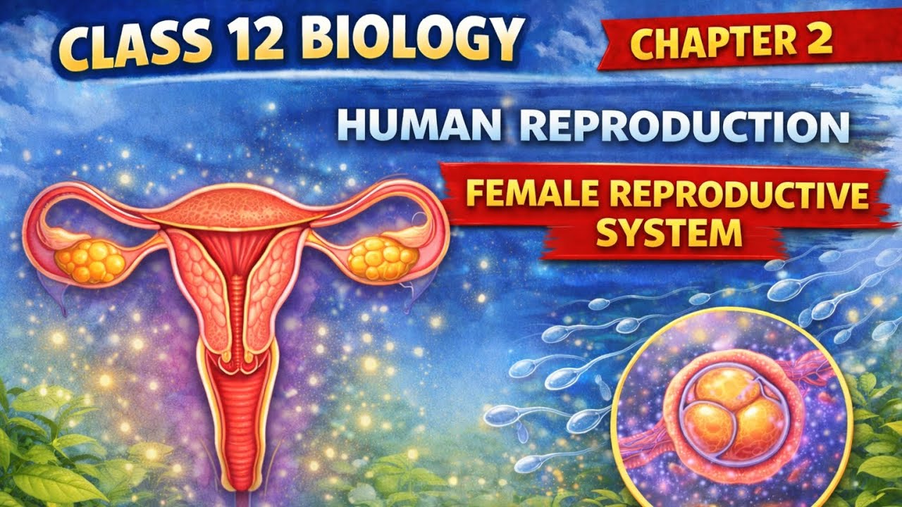 Female Reproductive System | Class 12 Biology Chapter 2 | NCERT ...