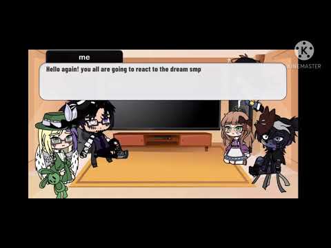 the 💜afton family💜 react to the 👑dream smp👑 no parts- #gacha #fnaf #dreamsmp