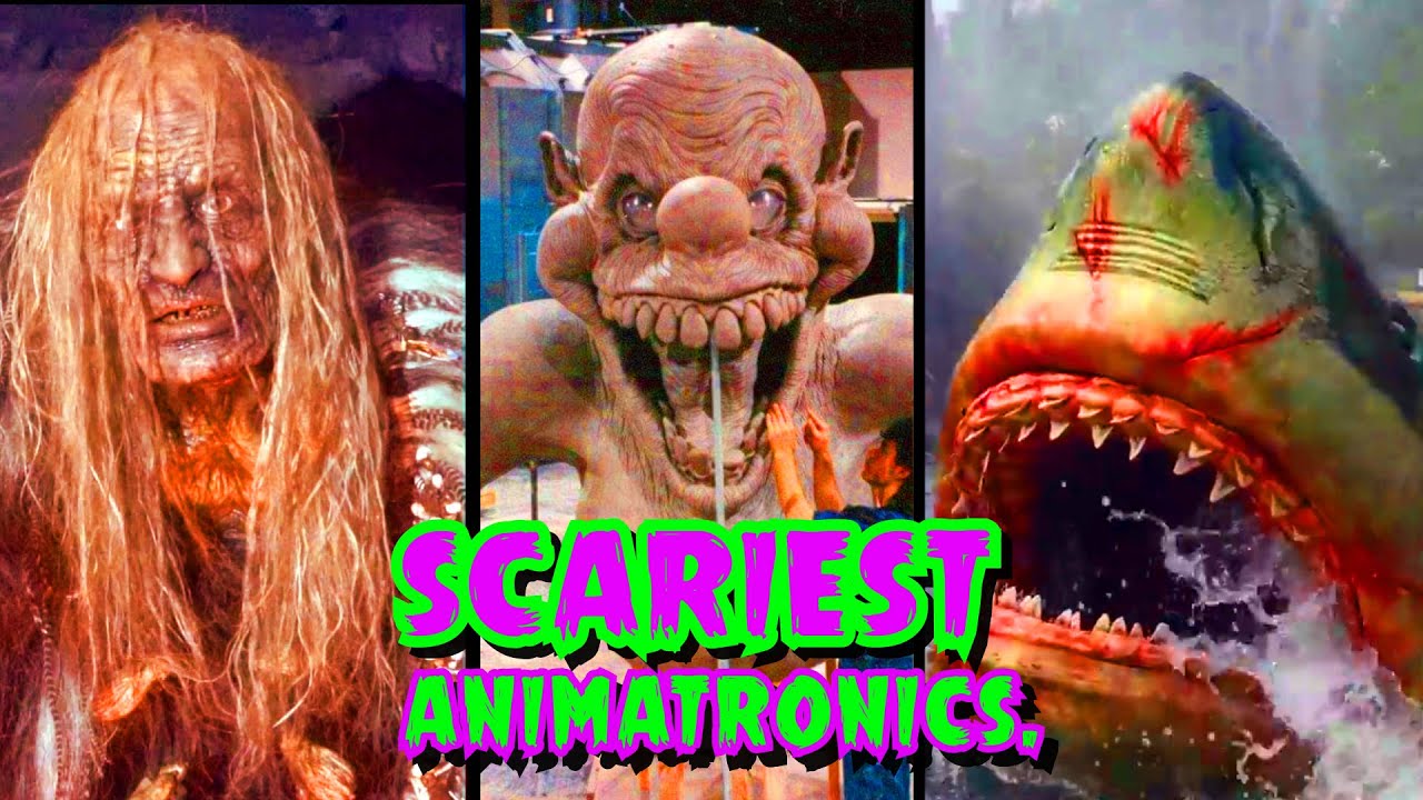 Top 9 Scariest Animatronics Universal Studios Edition - YouTube