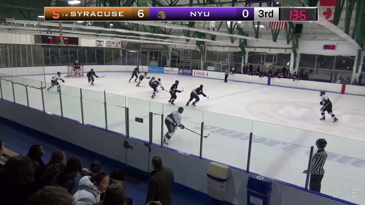 Syracuse Hockey @ NYU Game 1 - YouTube