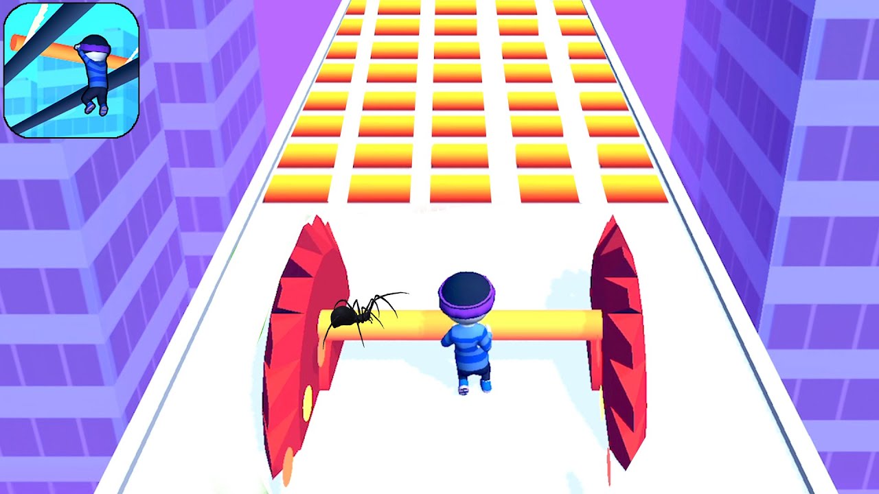 Relaxing & Satisfying Mobile Games Top Levels Roof Rails Walkthrough ...