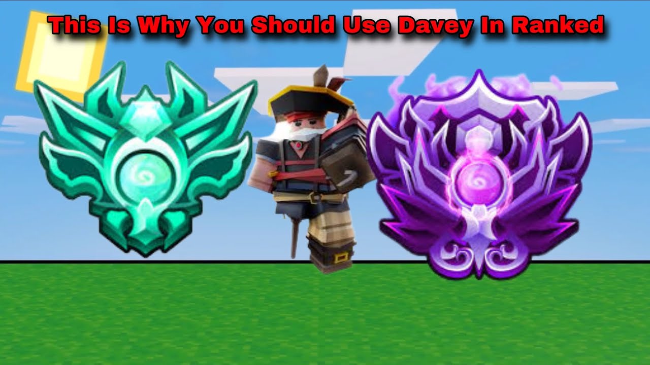 This Is Why You SHOULD Use Davey In Ranked (Roblox Bedwars) - YouTube
