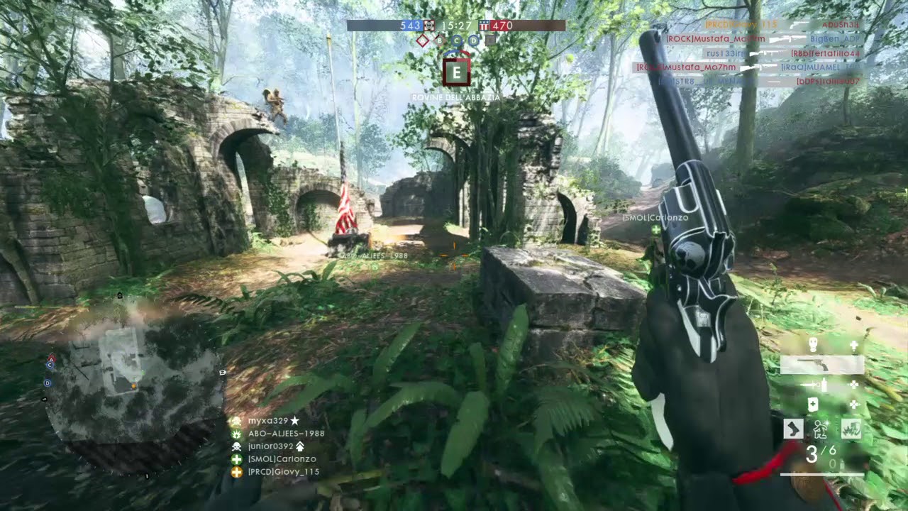 "Six bullets. More than enough to kill anything that moves." - BF1 ...