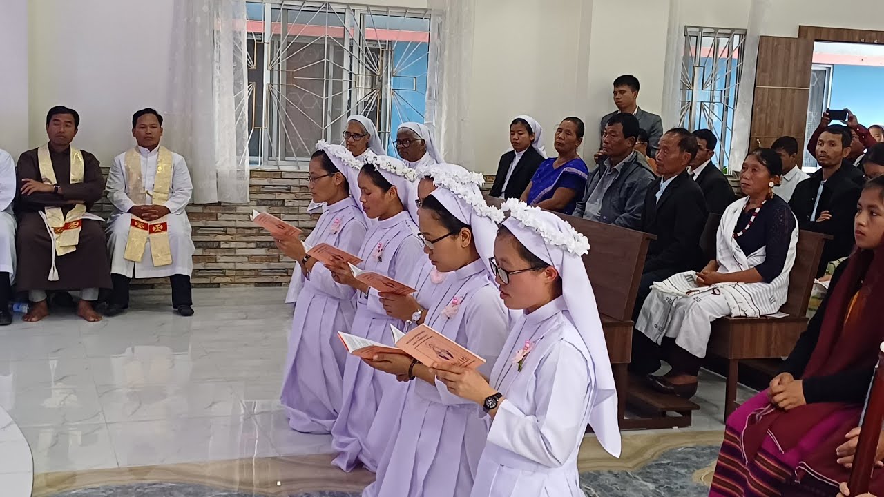 5 Sisters' Final Final Vows || SMMI Sisters Congregation. - YouTube