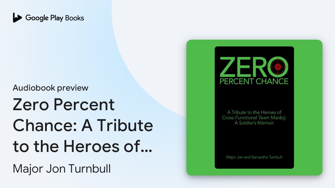 Zero Percent Chance: A Tribute to the Heroes of… by Major Jon Turnbull ...
