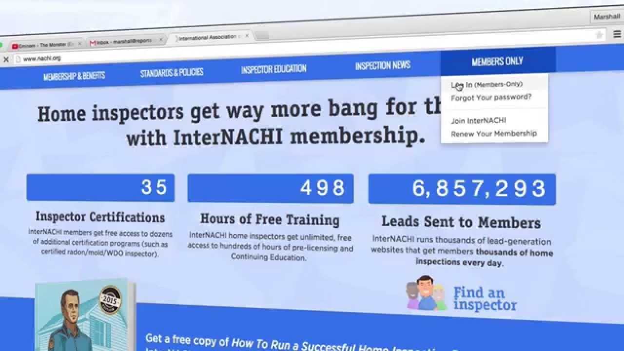 How To Progress Through an InterNACHI Online Course - YouTube