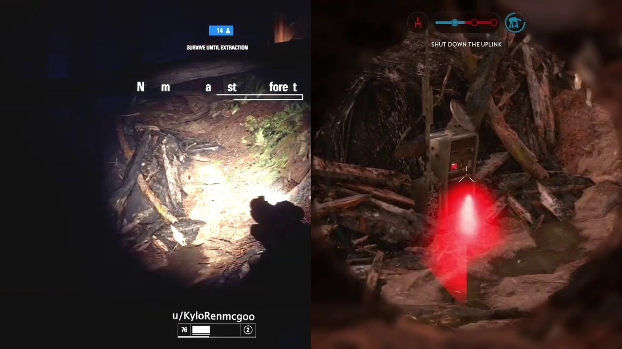 Star Wars Battlefront: Ewok Hunt Map - YouTube
