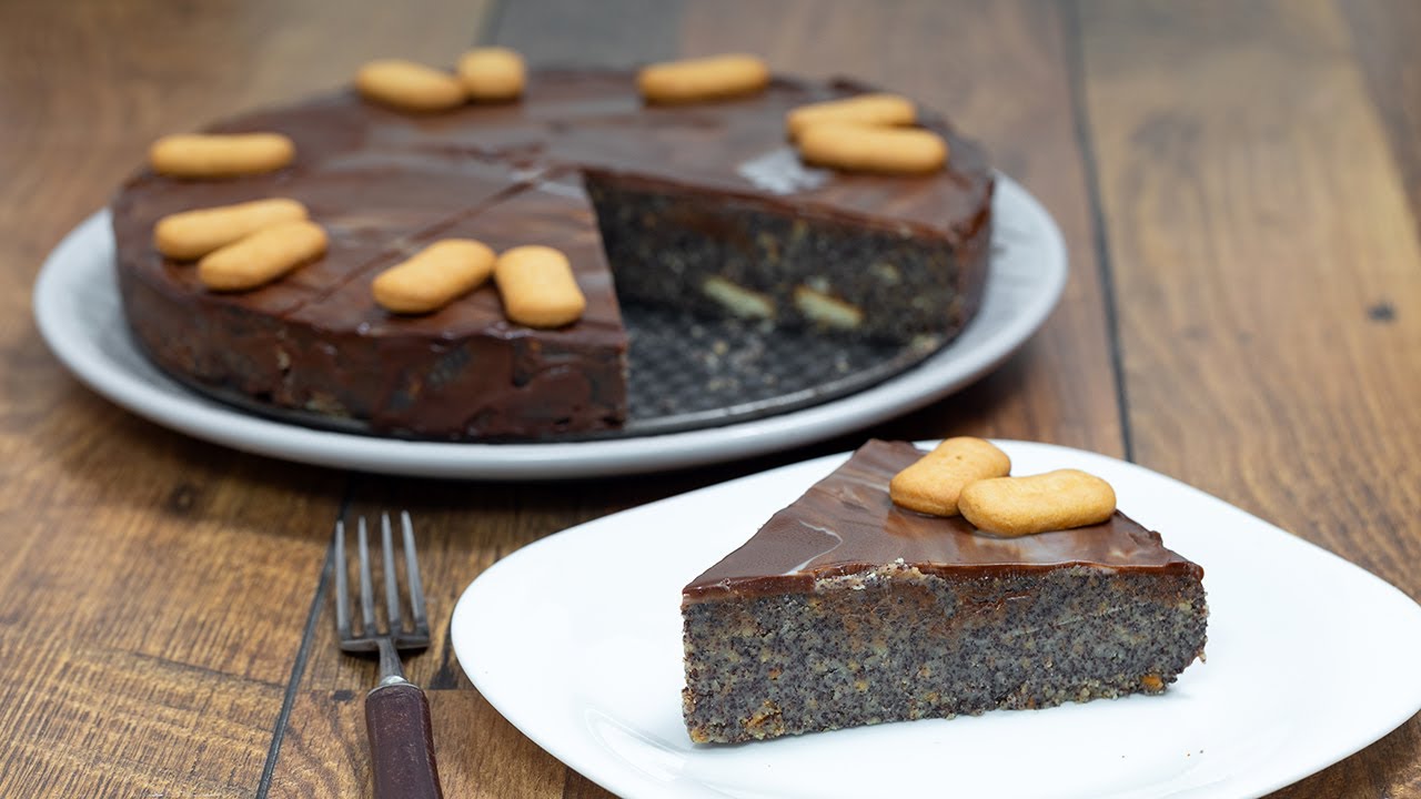 Plazma mak torta bez pečenja - No Bake Poppy Seed Cake - Bebina kuhinja ...