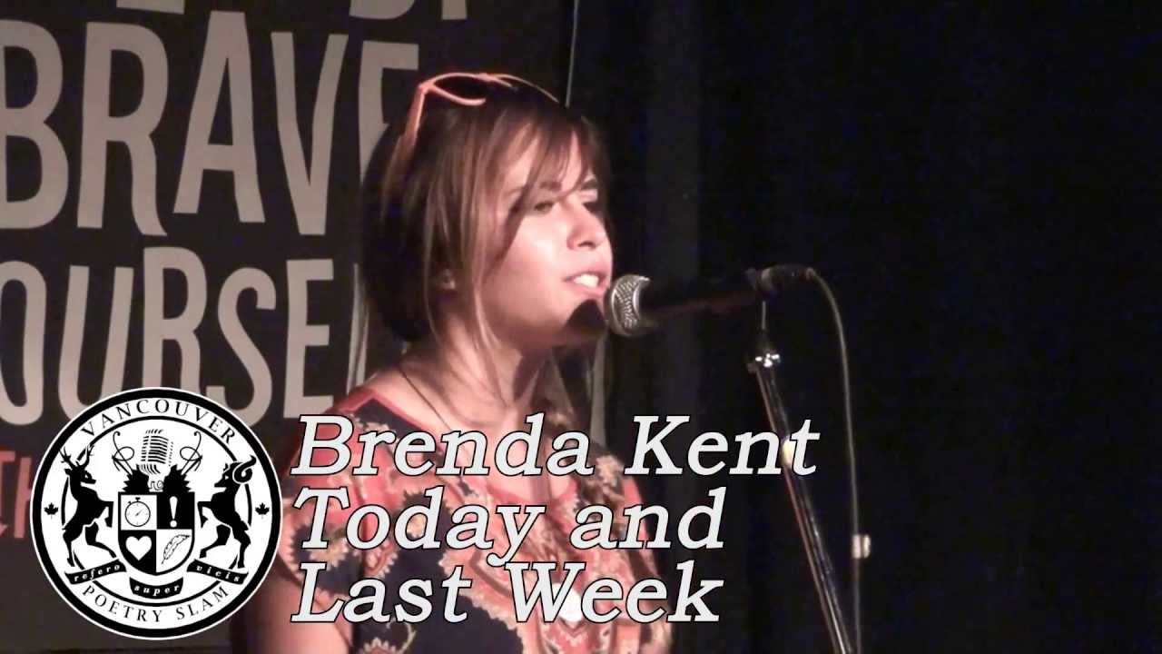 Brenda Kent - Today and Last Week - YouTube