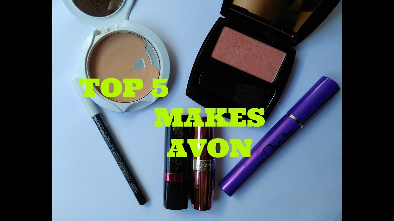 Top 5 Produtos Avon - Maquiagem - YouTube