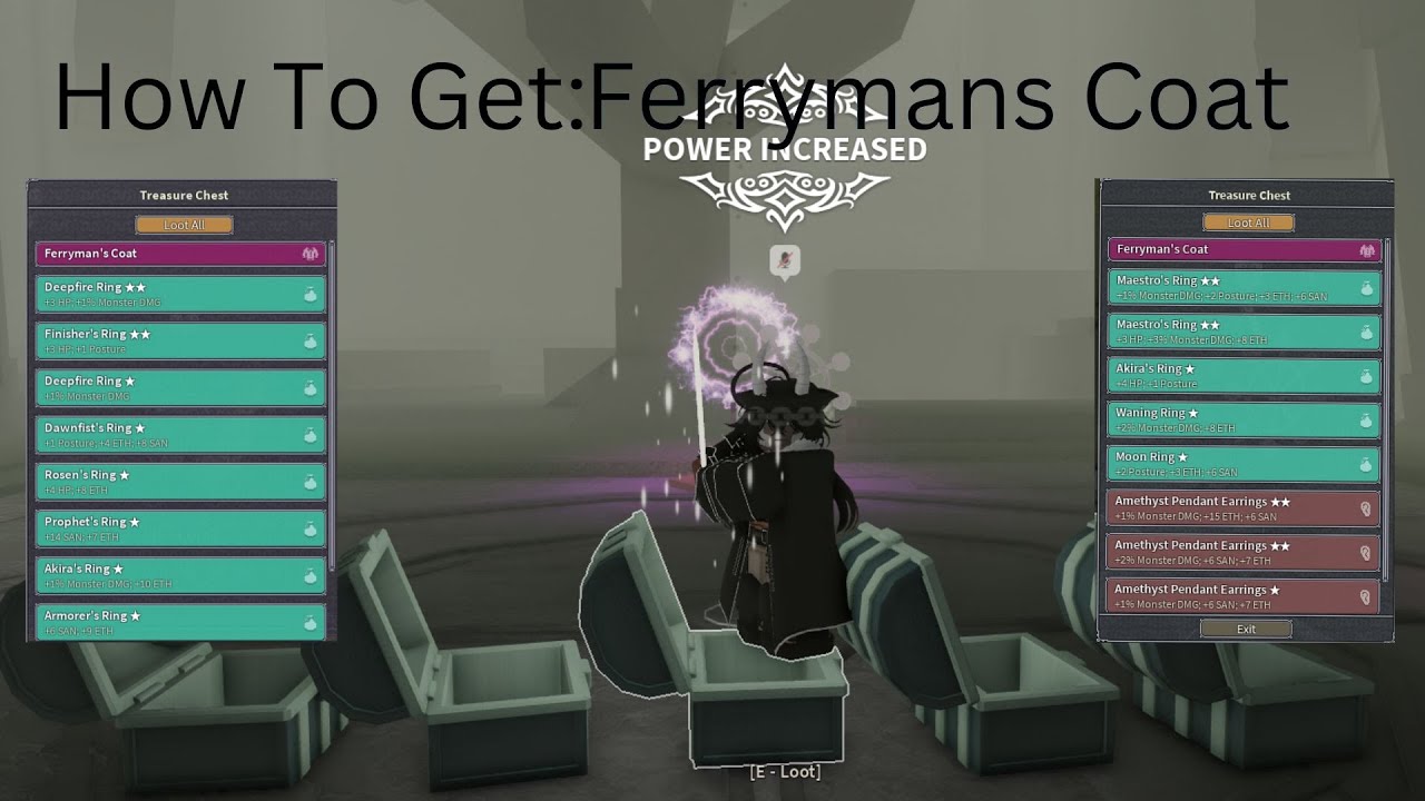 How to get Ferrymans Coat | Deepwoken - YouTube