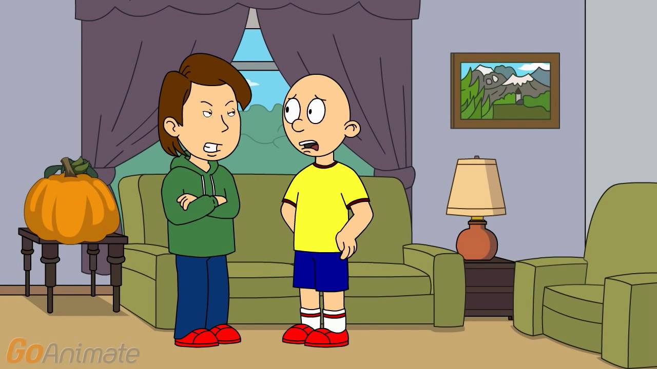 Caillou eat a lot of candy and gets grounded ( 50 Subs) - YouTube