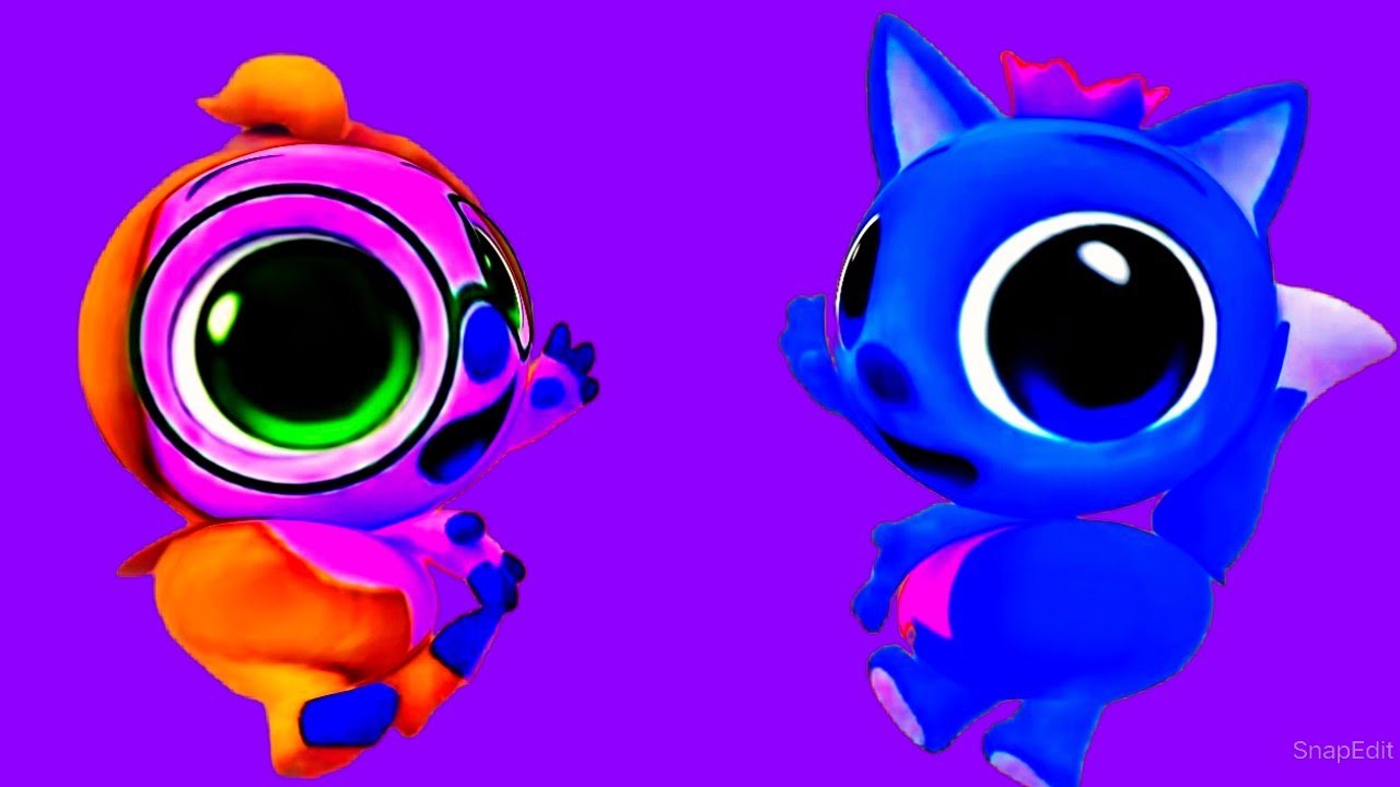 Pinkfong And Hogi New Logo Effects in MirrorV+ Thermal Cam ( Sponsored ...