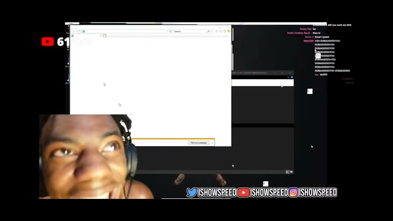 IShowSpeed Downloads an insane Virus🤣😳 - YouTube