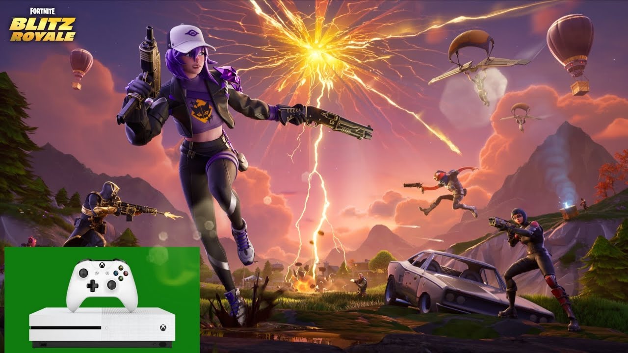 Blitz royale gameplay xbox one s 60 fps - YouTube