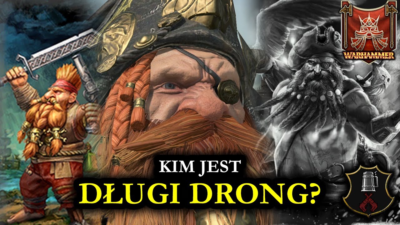🏴‍☠️Kim jest DŁUGI DRONG? John Silver Warhammera! | Warhammer Fantasy ...
