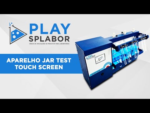 Aparelho Jar-Test Microcontrolado – 3 Provas - Com Display Touch Screen ...