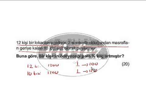 Matematik Ders 35 İşçi Havuz Problemleri 2 2015