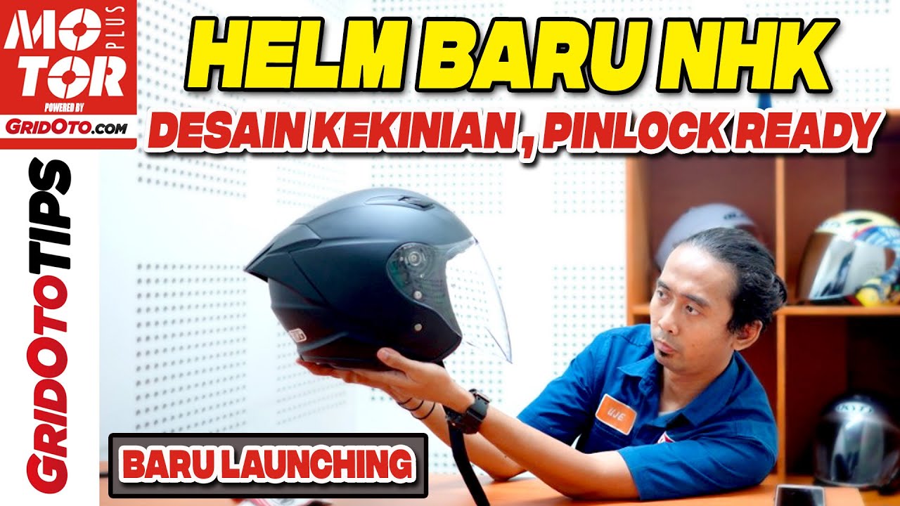 Unboxing Helm Half Face NHK S1 GP PRO | Gridoto Tips - YouTube