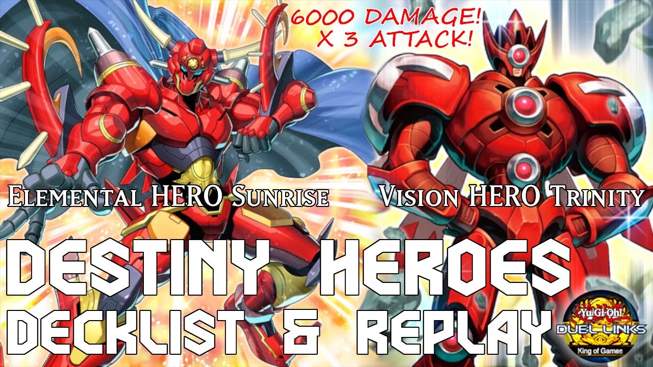 DESTINY HEROES - NO TRAP, JUST FUSION! - 9 WIN STREAK [Yu-Gi-Oh! Duel ...