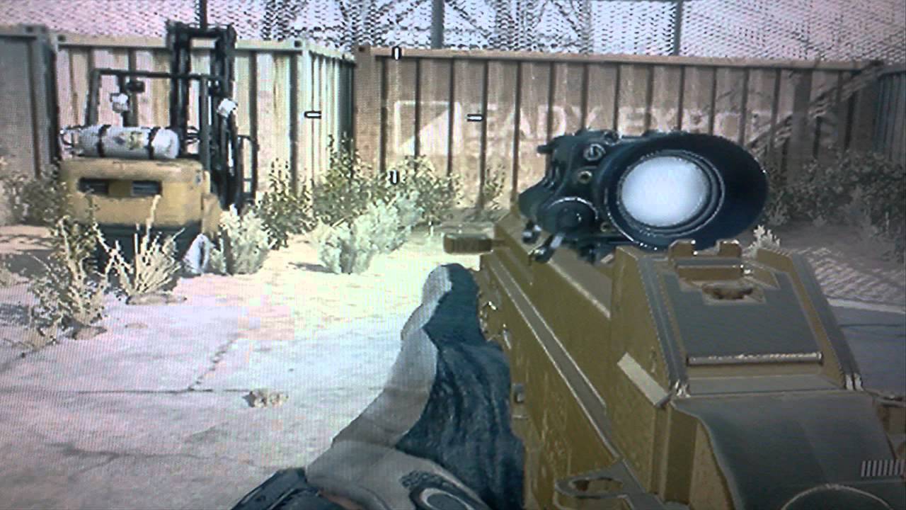 MW3 UMP-45 Gold Camouflage + Thermal!!! HD - YouTube
