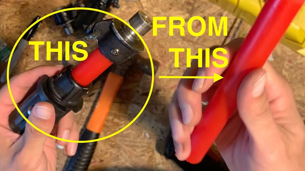 Cheap DIY Tendon Joint For Windsurfer - YouTube