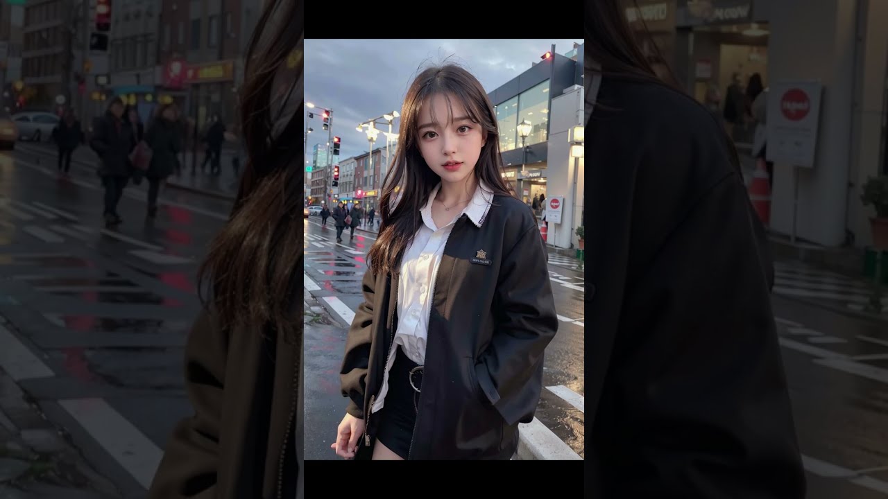 AI Lookbook Shooting street photography AI 룩북 길거리화보 촬영 ルックブック ストリート写真撮影 ...
