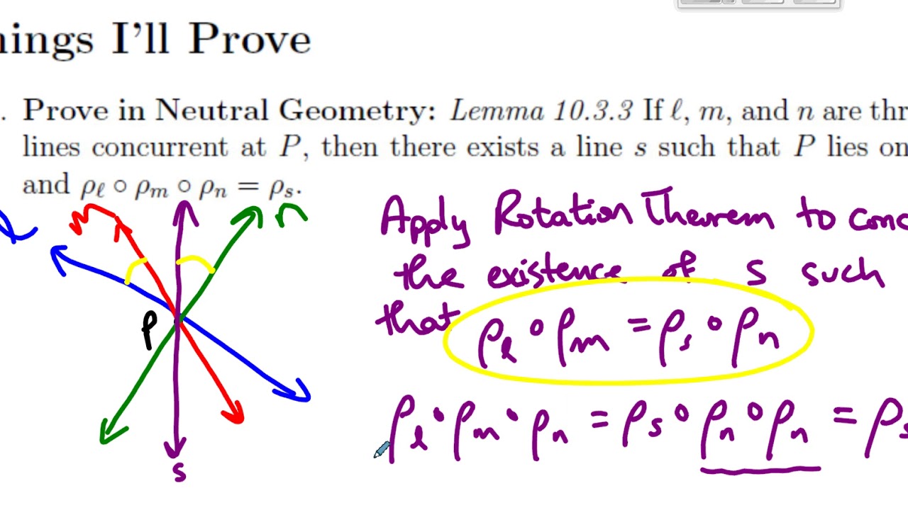 MATH335 Content - Lemmas for Group Study - YouTube