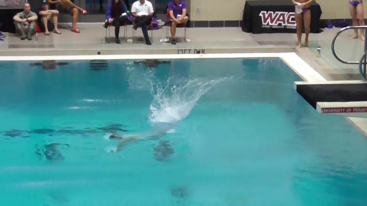 2020 GCU Swimming and Diving WAC Final 3M Nick 4 - YouTube