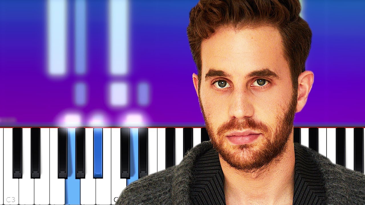 Ben Platt - RAIN (Piano tutorial) - YouTube