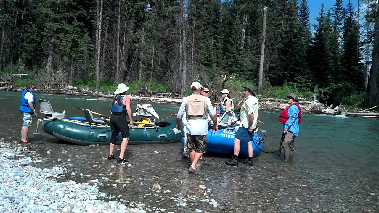 Rafting the strainer - YouTube