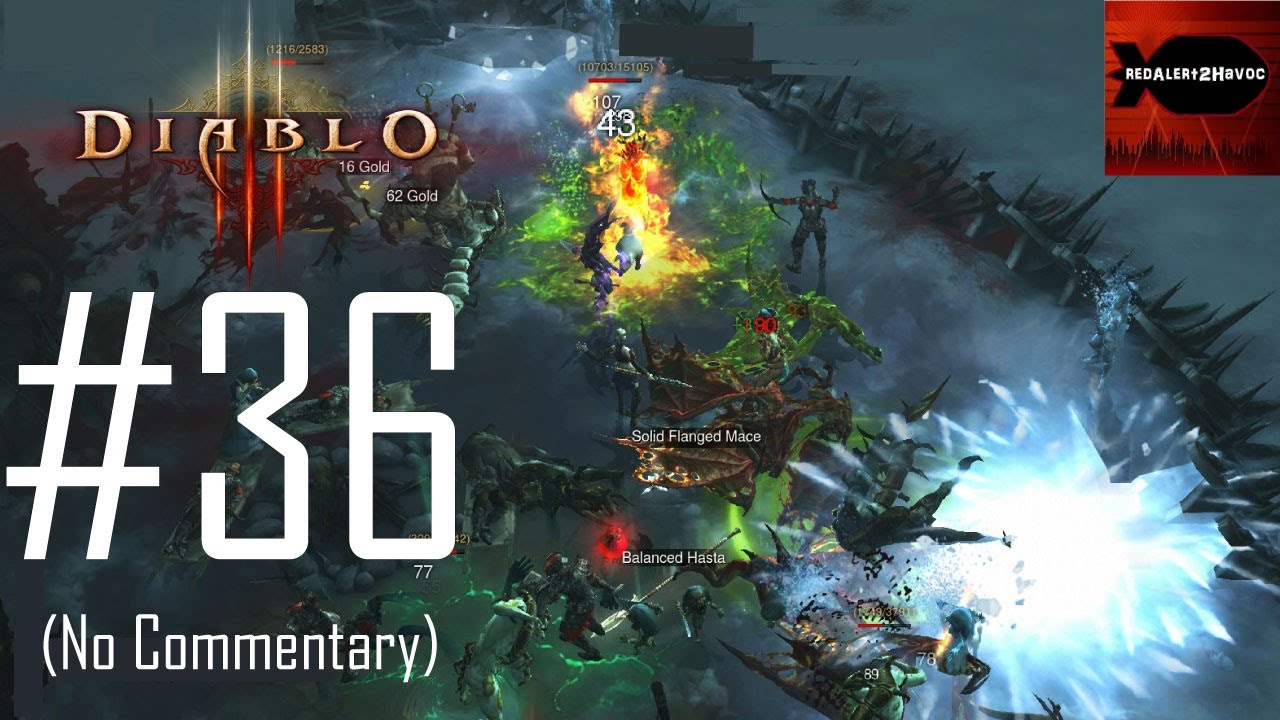 Diablo 3 - Story Playthrough Part 36 (No commentary, Witch Doctor, MP ...