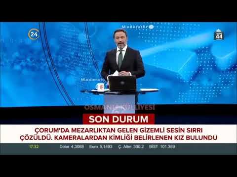 CORUMDA MEZARLIKTA AGLAYAN KIZ BULUNDU!!