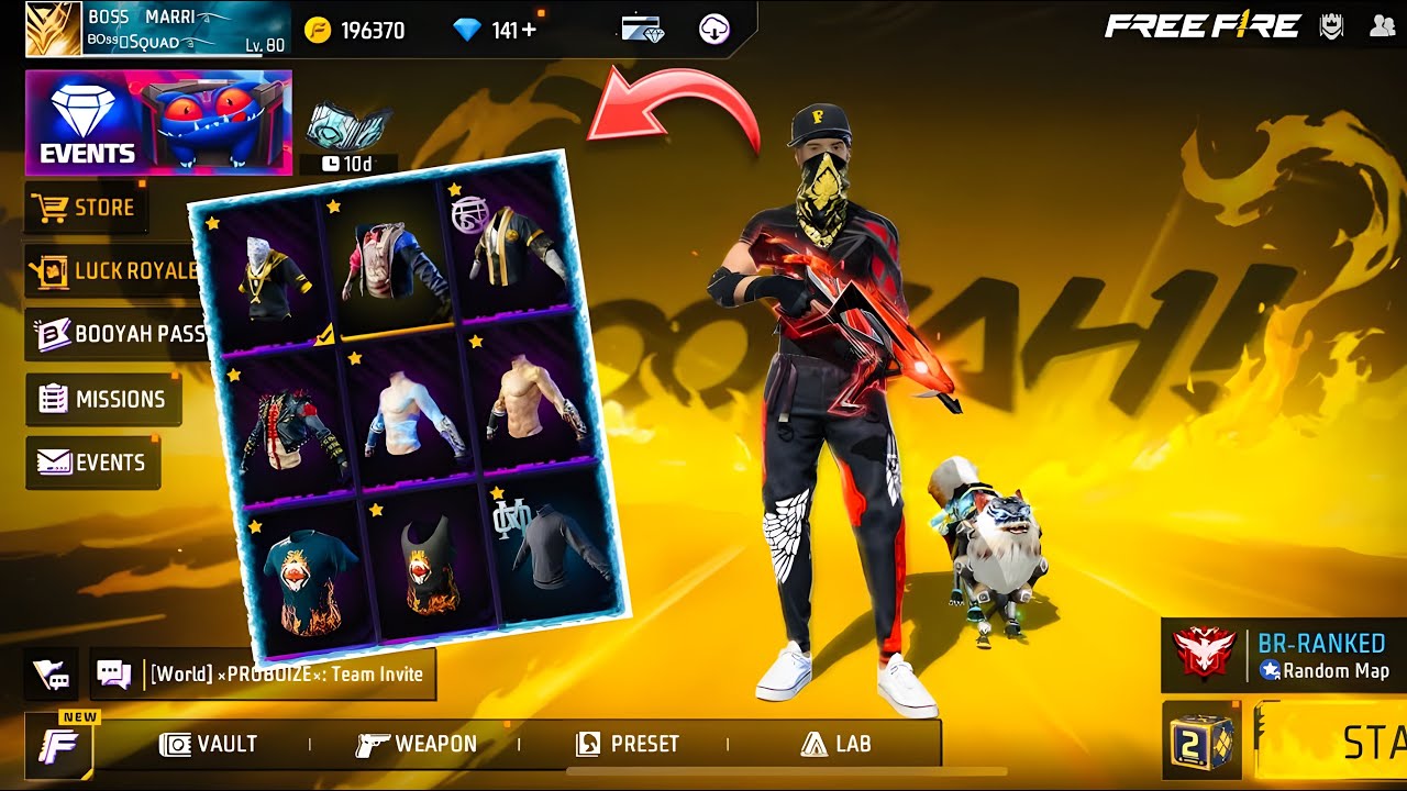 Free Fire Golden Elite Pass Season 4 To All Elite Pass 😱Hip Hop And ...
