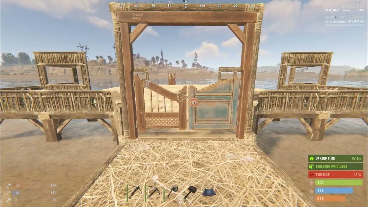 RUST | Saloon doors security - YouTube