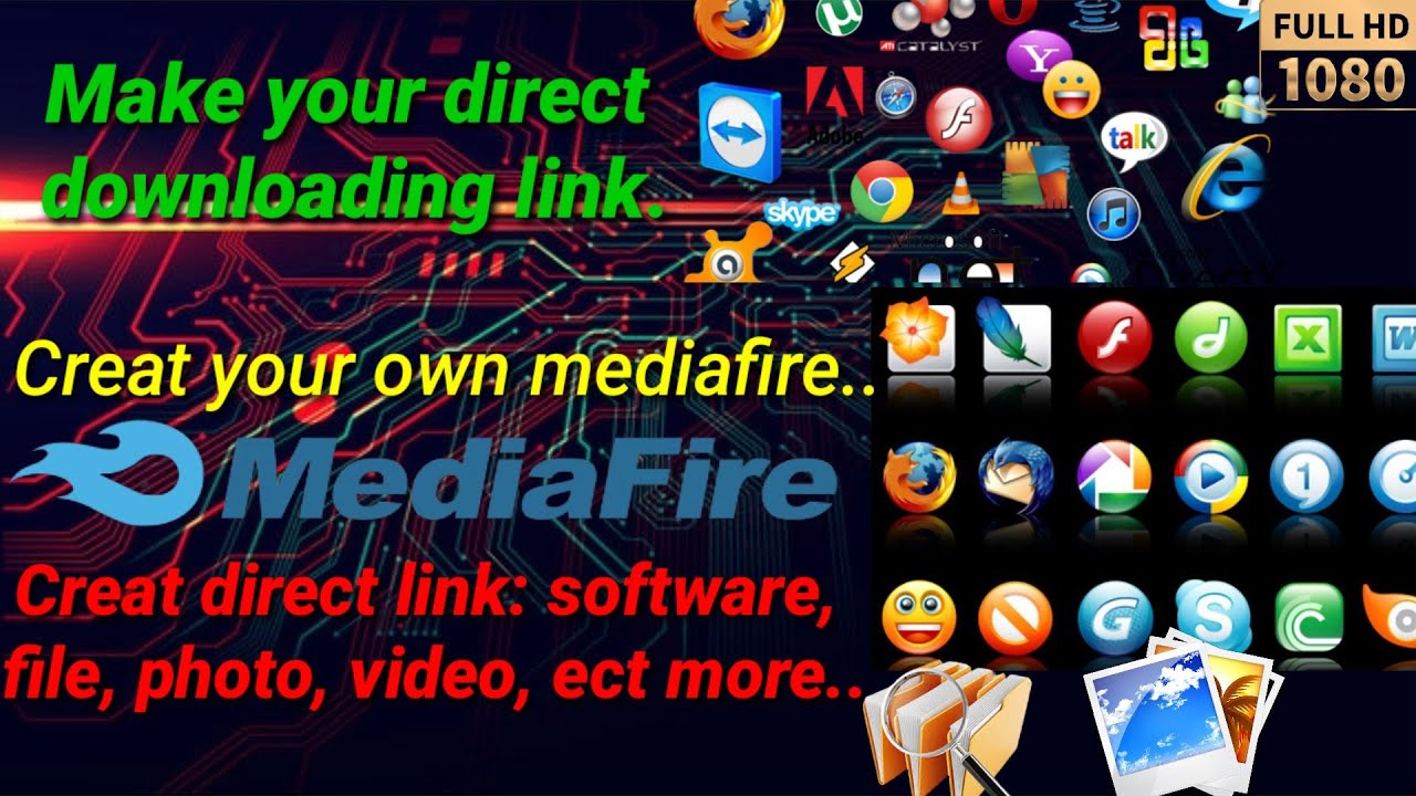 How to create direct download link. create own mediaFire link any ...