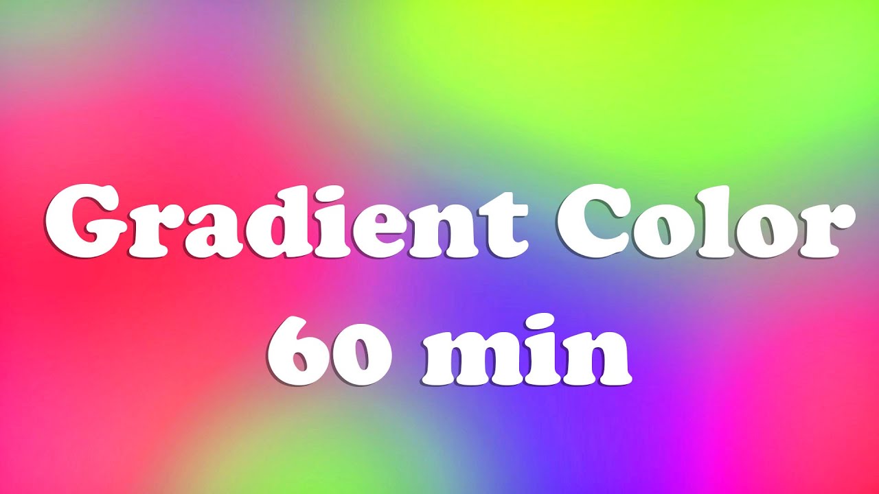 COLOR CHANGING MOOD LIGHT with RADIAL gradient colors - Screensaver ...